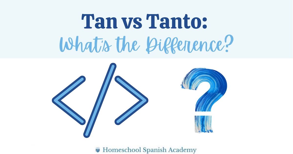 Tan vs Tanto: What's the Difference?