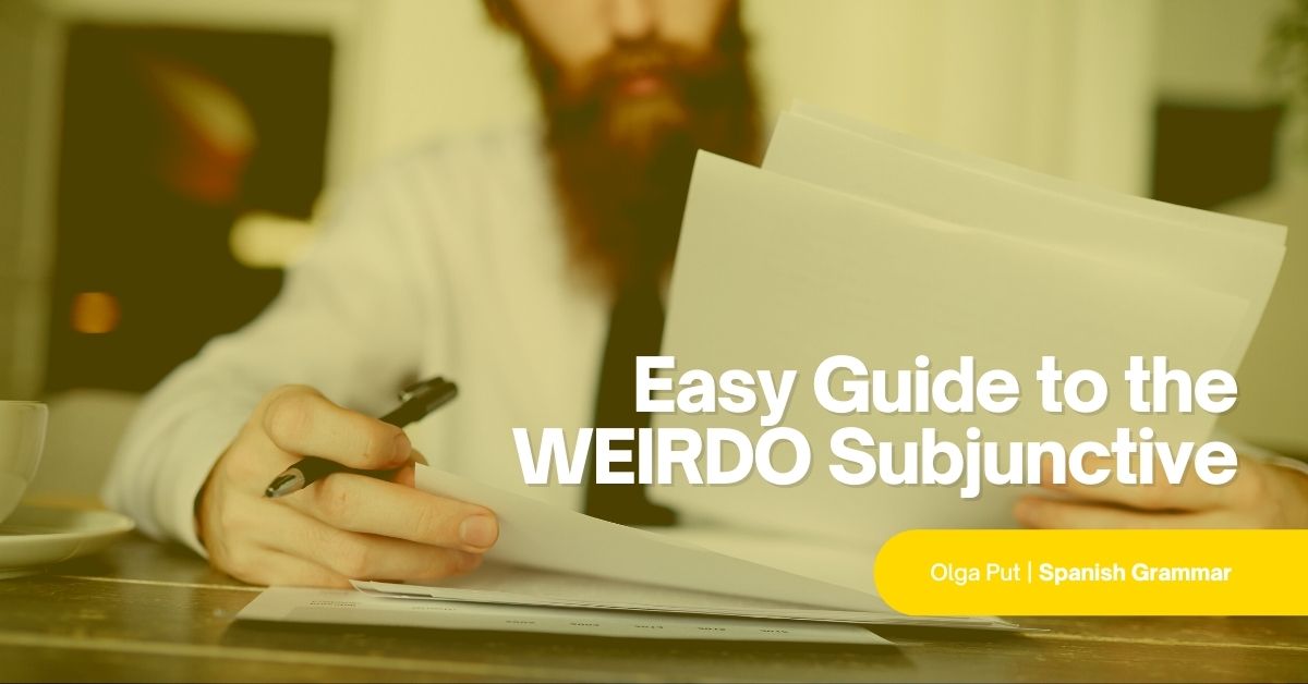Easy Guide to the WEIRDO Subjunctive