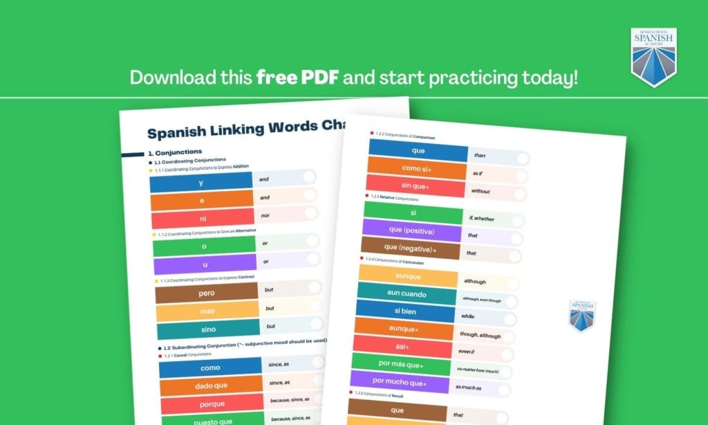 The Essential Guide to Spanish Linking Words