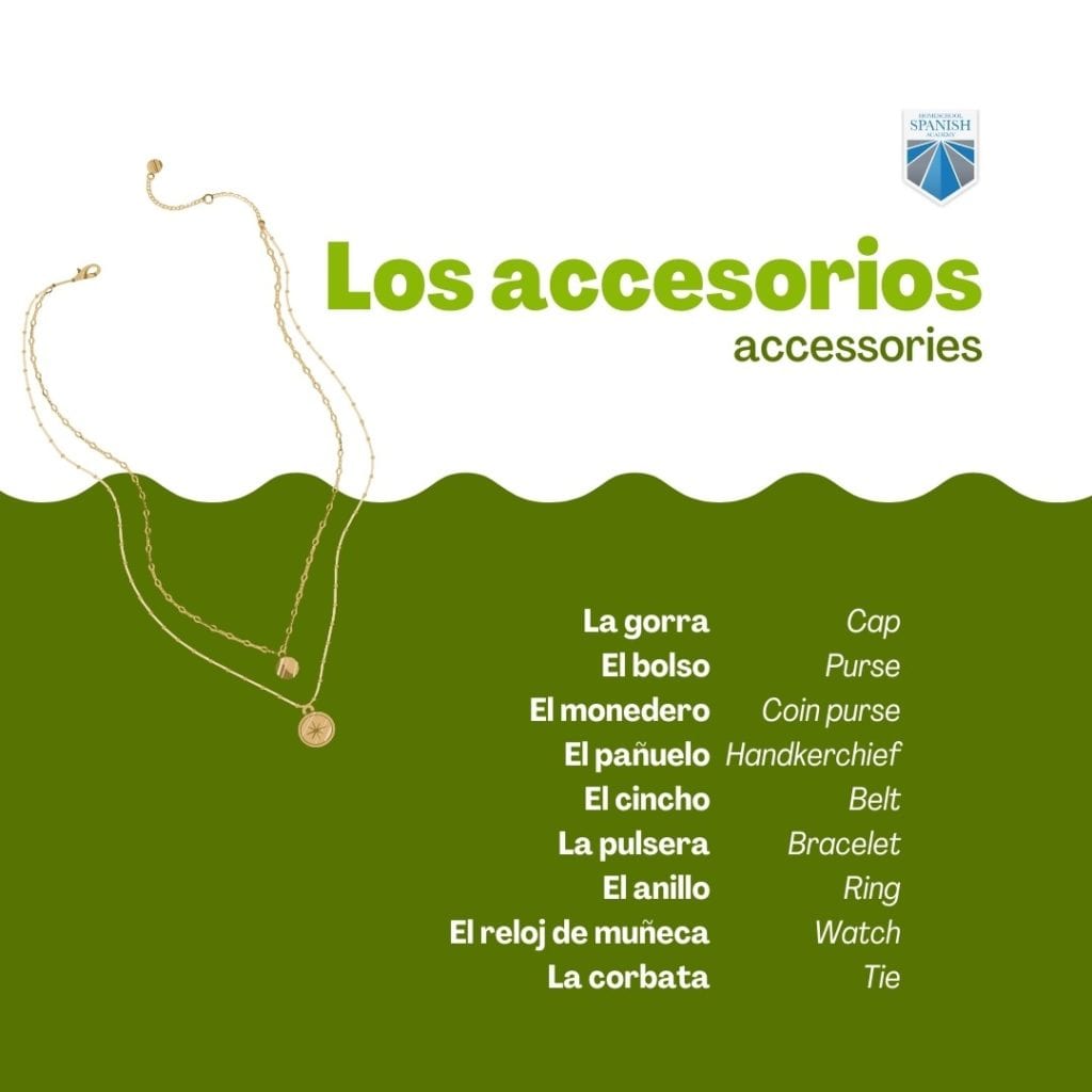 World's Best Guide to Clothes & Fashion Vocabulary in Spanish with ...