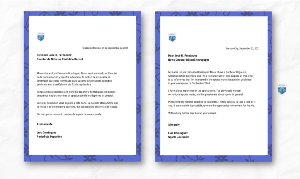 How To Write a Formal Letter in Spanish