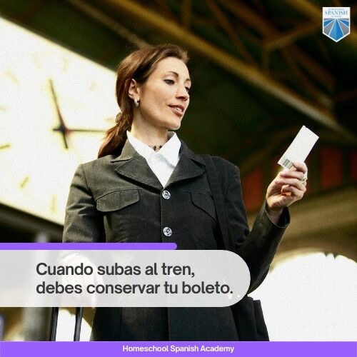 Train Vocabulary and Activities (Free Spanish Lessons for Kids)
