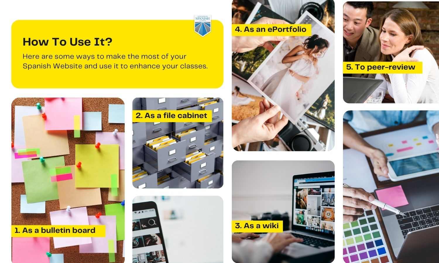 How To Create Your Own Spanish Class Website for Your Students to Access