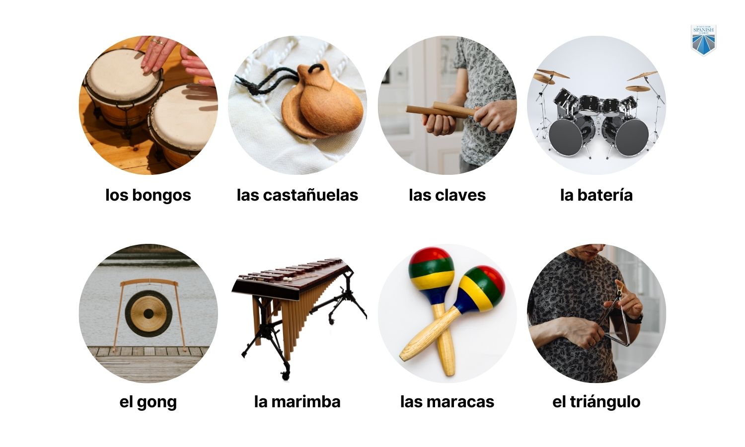 Musical Instruments (Free Spanish Lessons for Kids)