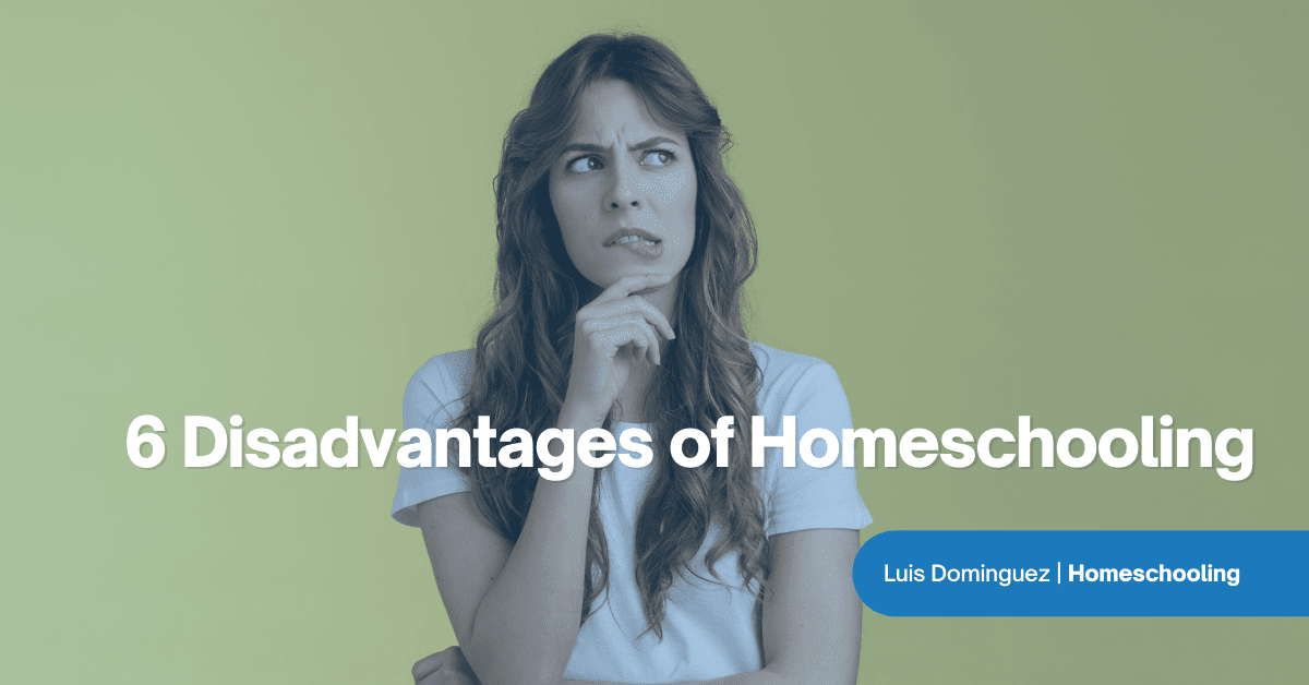 6 Disadvantages of Homeschooling