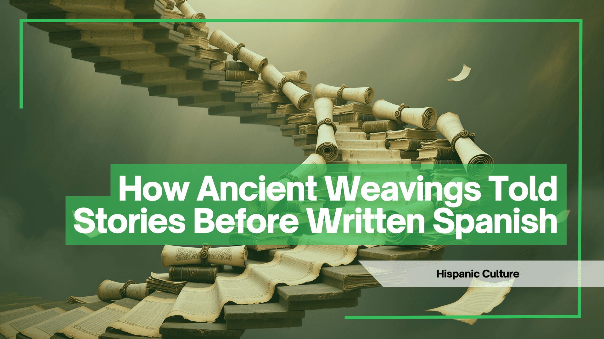 How Ancient Weavings Told Stories Before Written Spanish