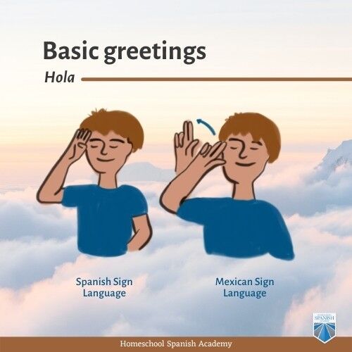 All About Spanish Sign Language from Spain and Mexico