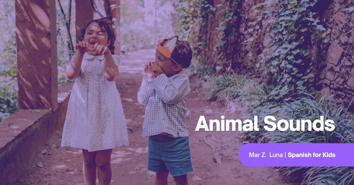 Animal Sounds (Free Spanish Lessons for Kids)