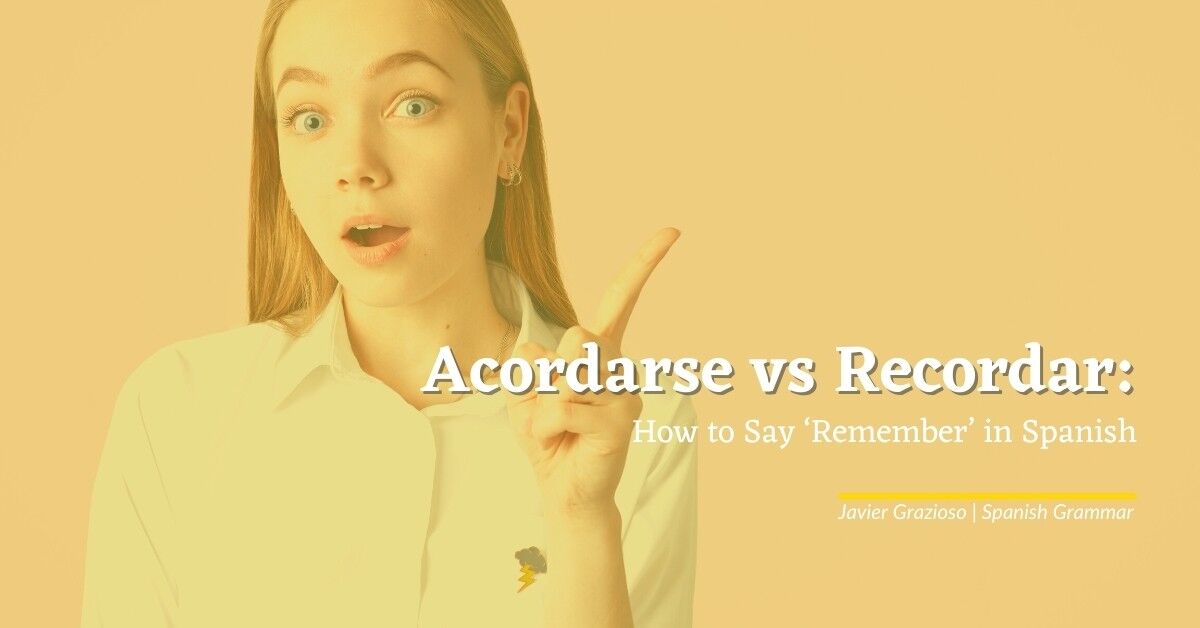 recordar conjugation subjunctive