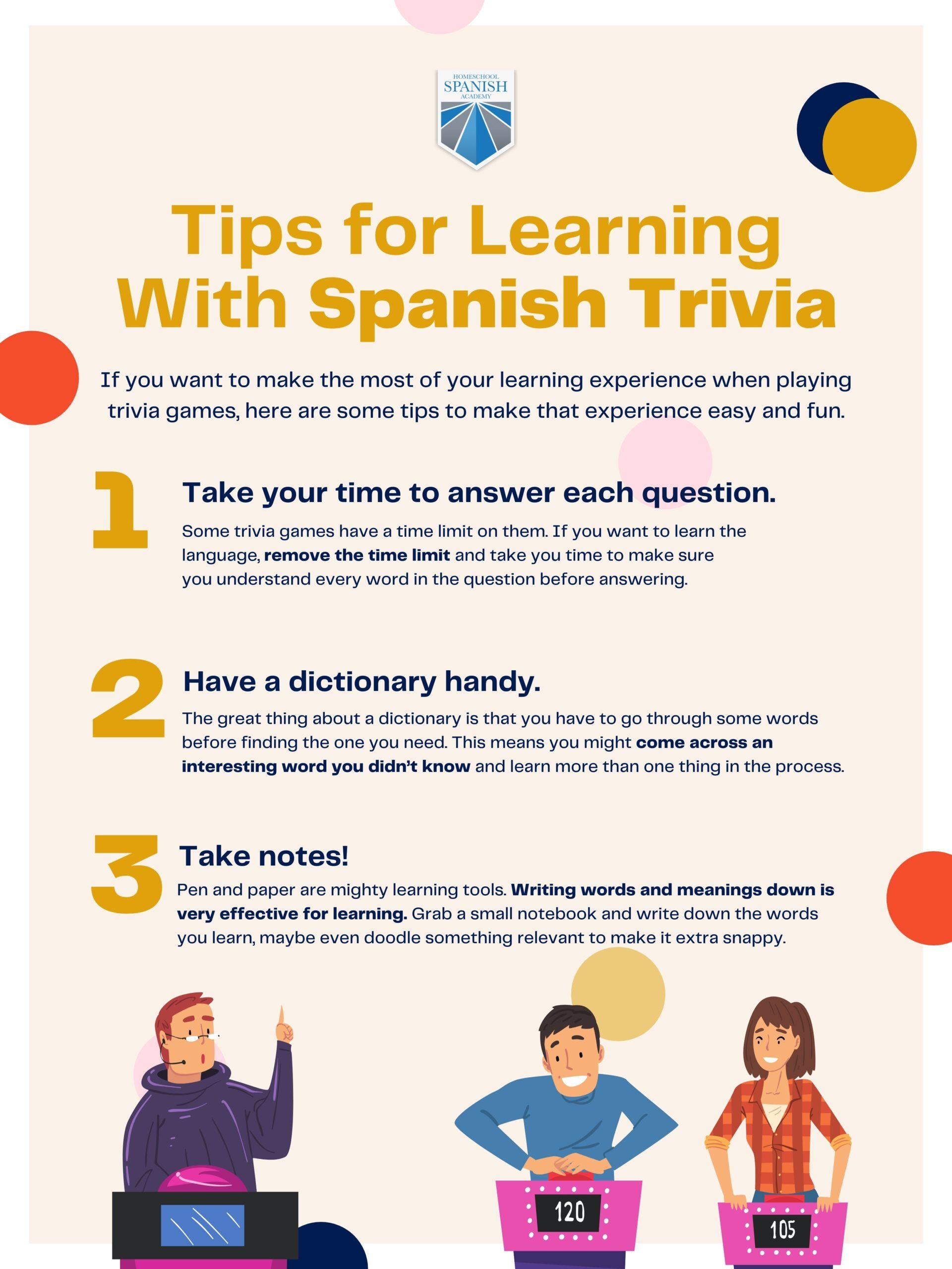 10 Fun Spanish Trivia Games for Kids