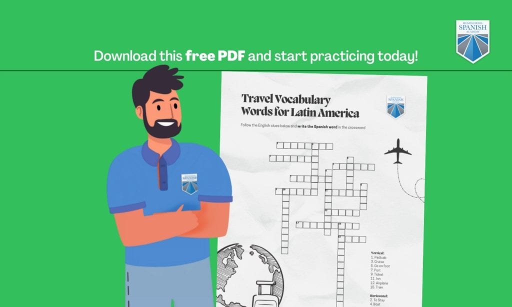 100+ Spanish Travel Vocabulary Words for Latin America