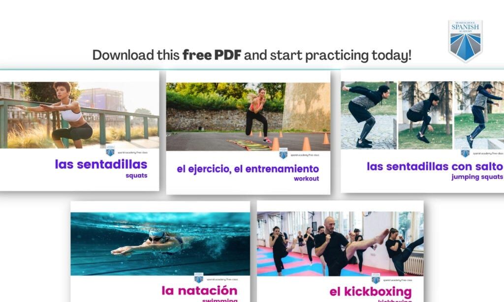 At the Gym: Exercise and Workout Vocabulary in Spanish