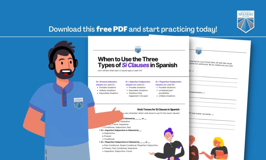 Master Si Clauses in Spanish: If-Then Conditional Sentences