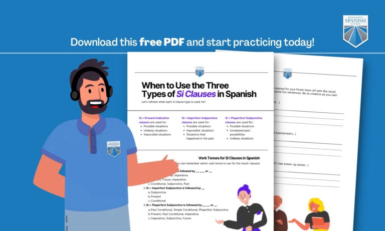 Master Si Clauses in Spanish: If-Then Conditional Sentences