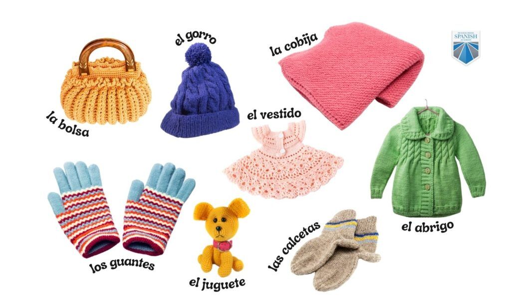 Crochet and Knitting Vocabulary in Spanish