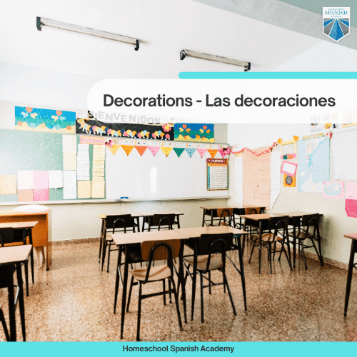 Essential List of Classroom Objects in Spanish: Part 2